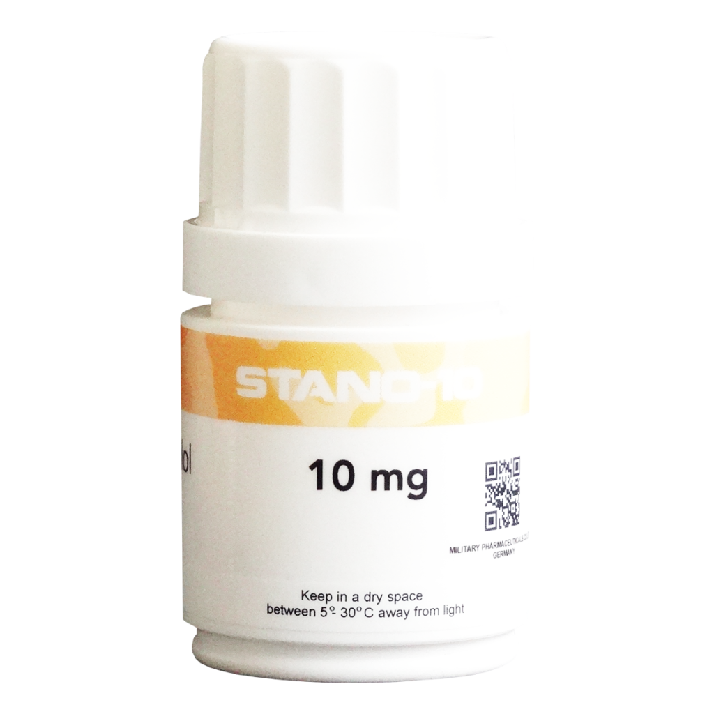 Stano 10 (Stanazolol)-Military Pharma – Muscle Hunter