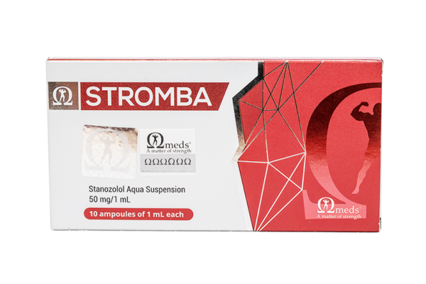 Stromba-Stanozolol Aqua Suspension-Omega Meds - Muscle Hunter