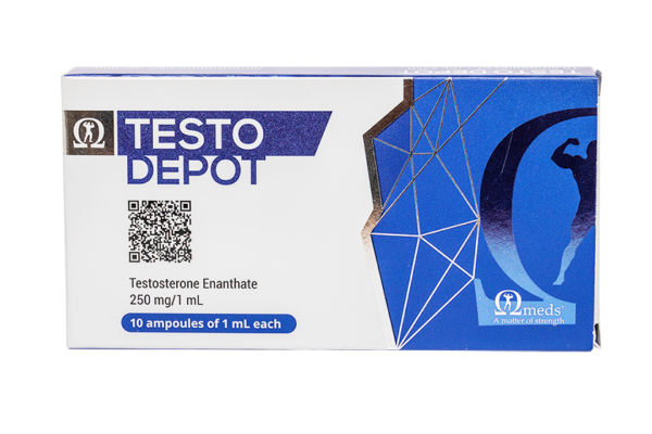 Testo Depot-Testosterone Enanthate-Omega Meds - Muscle Hunter